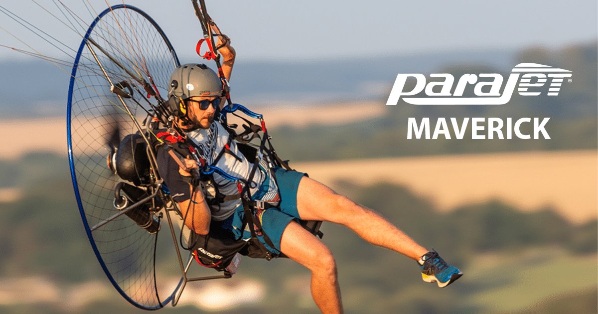 Parajet Maverick – Epic Paramotor – Flight School